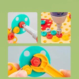 Vigor | Toys | Magic Montessori Play Toolbox Bear With Drill Toys For ...